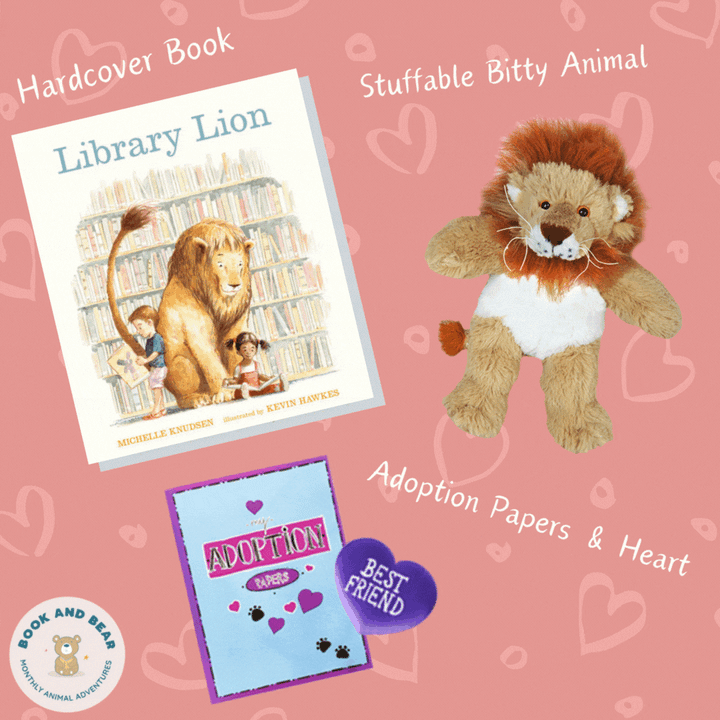 Book and Bear - Animal Book and Craft Subscription Box