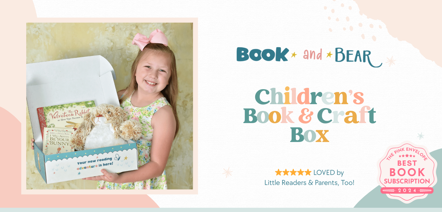 Book and Bear - Animal Book and Craft Subscription Box