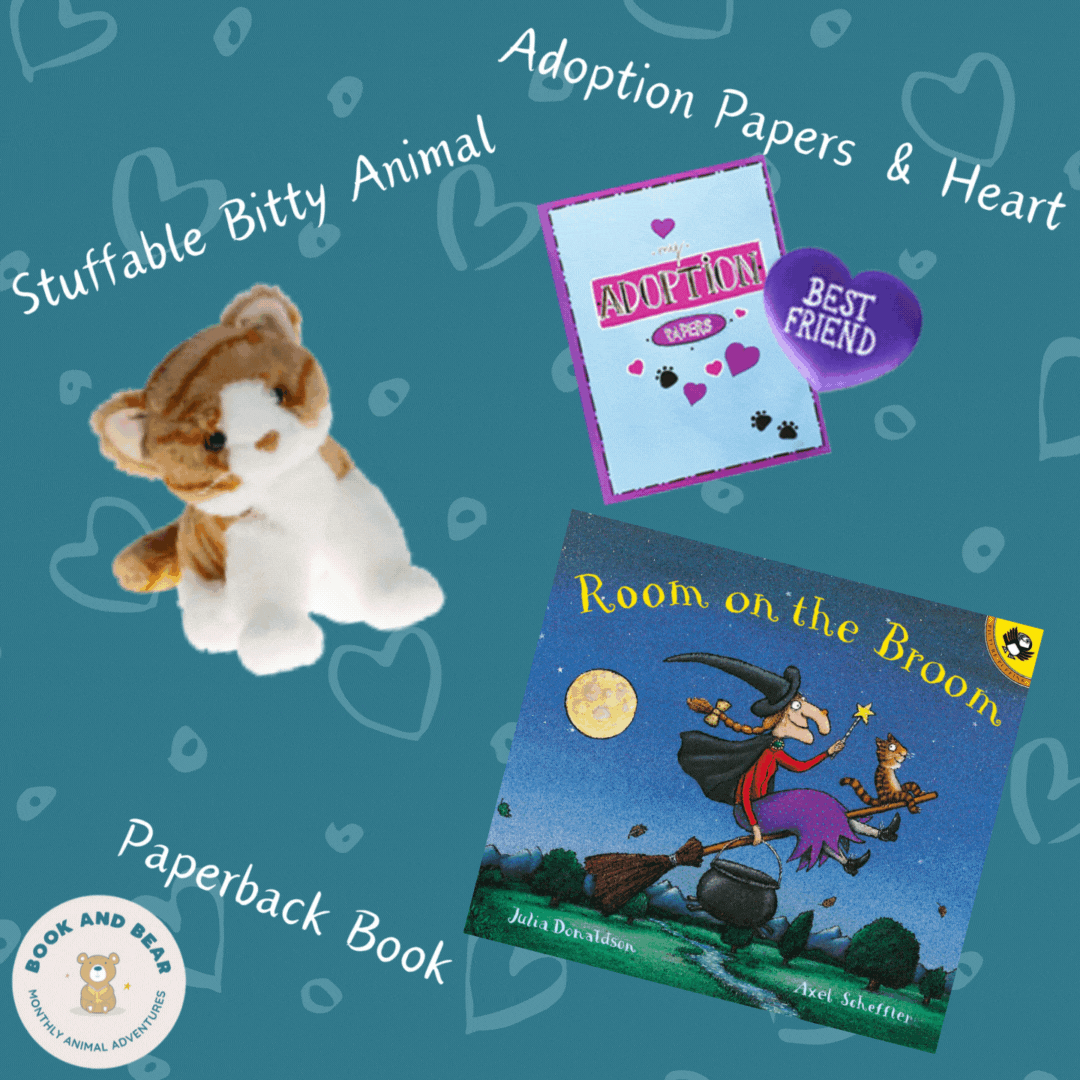 Book and Bear - Animal Book Subscription Box & Stuffy To Hand-Build