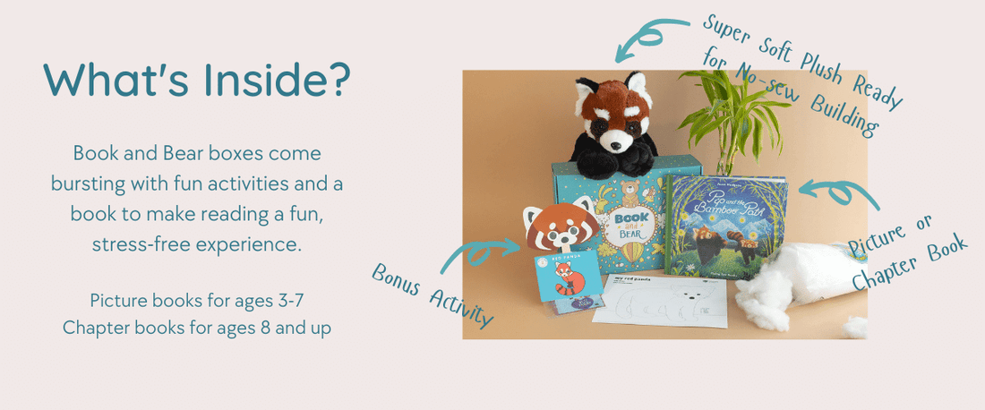 Book and Bear - Animal Book and Craft Subscription Box
